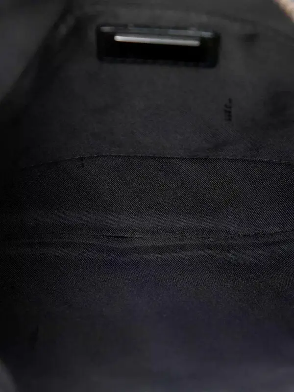 Fendi Zucchino Canvas Shoulder Bag