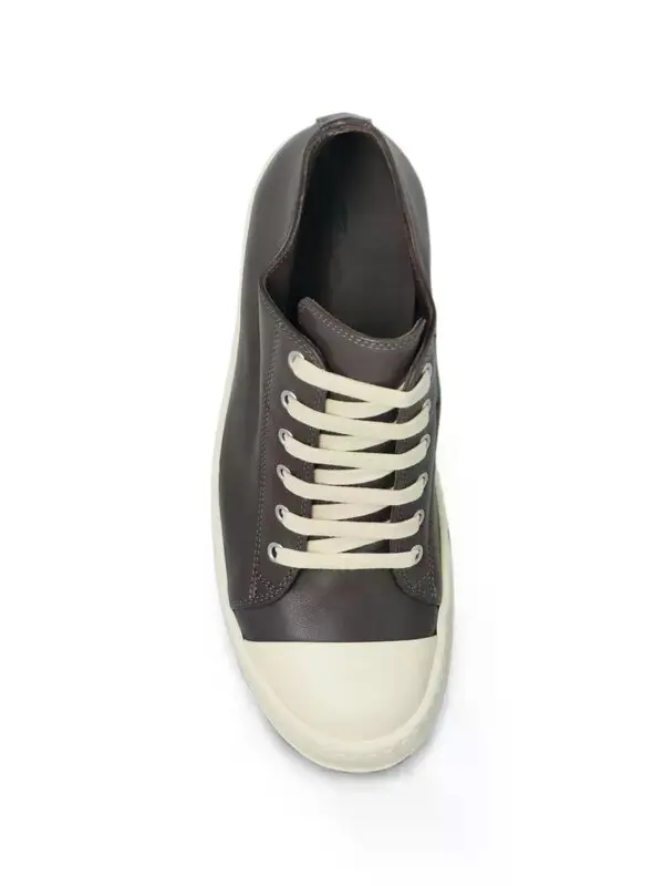 Rick Owens Low Leather Sneakers