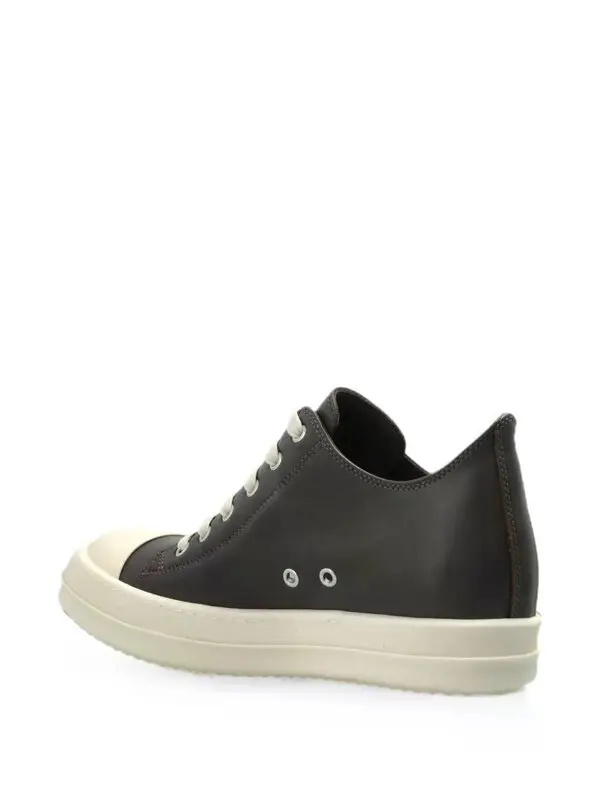 Rick Owens Low Leather Sneakers