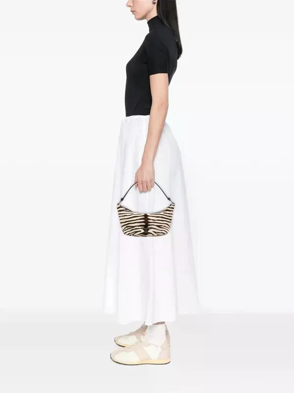 Prada Calf Hair Zebra Print Cavallino Handbag