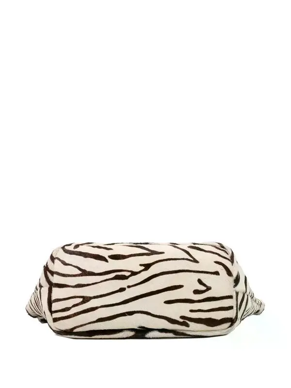 Prada Calf Hair Zebra Print Cavallino Handbag