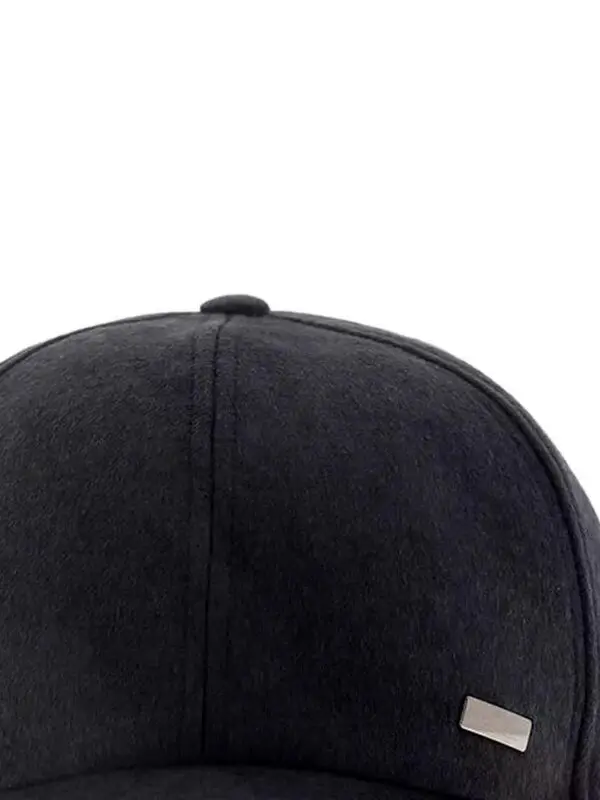 Herno Cashmere-silk Baseball Cap