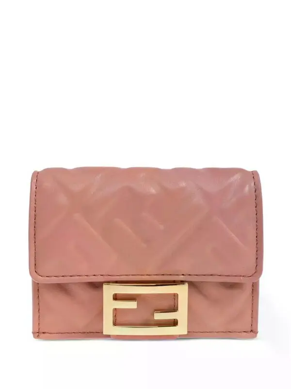 Fendi Baguette Wallet - Pink