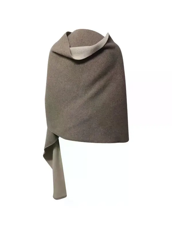 Agnona Cashmere Wrap Sweater - Grey
