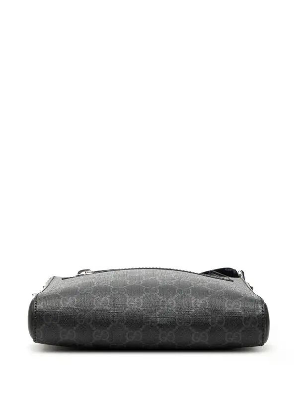 Gucci Small Gg Supreme Web Messenger Bag