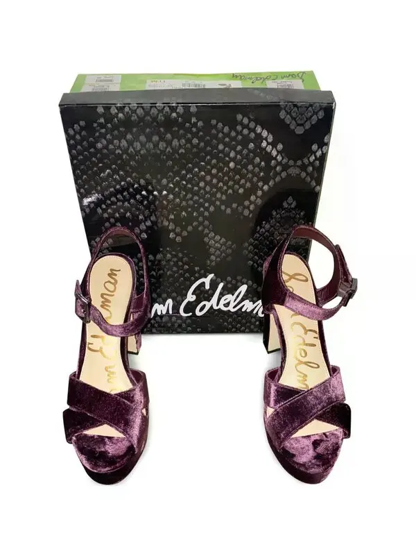 Sam Edelman Arlene Platform Sandals - Purple