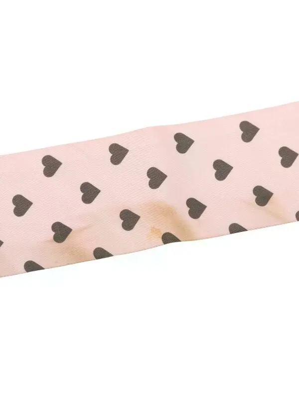 Hermès 2010-2018 Jungle Love Love Silk Twilly Scarf Scarves - Pink
