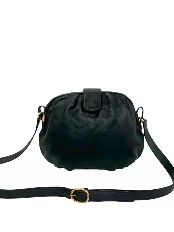 Celine 1980-2000 Leather Crossbody Bag