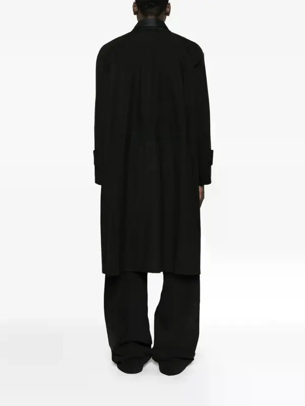 Sacai Buckle-detail Panelled Coat