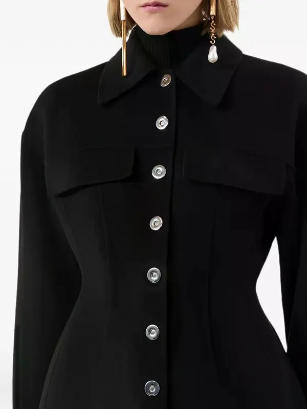Sportmax Panelled Button-down Jacket