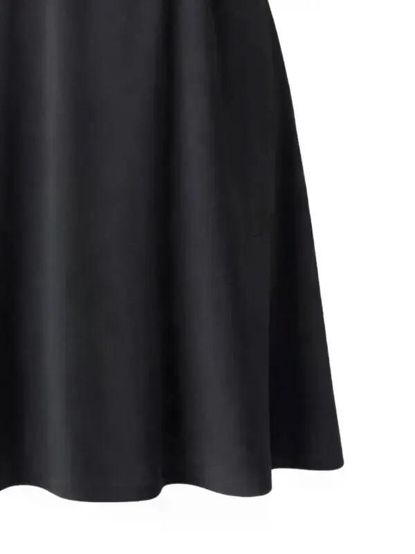 Herno V-neck Midi Dress With Buckle Detail