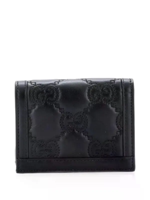 Gucci Ophidia Flap Case Gg Matelasse Leather Card Holder