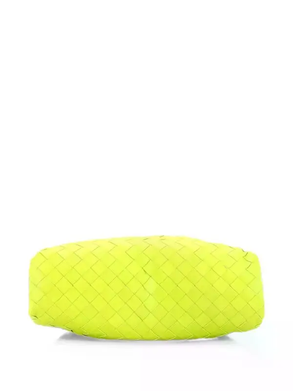 Bottega Veneta The Pouch Intrecciato Nappa Teen Crossbody Bag - Green