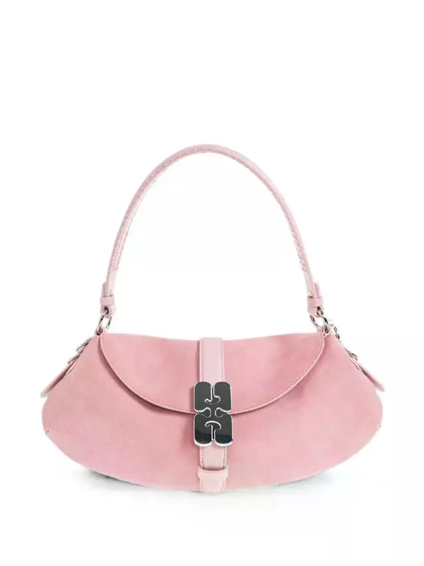 GANNI B-kat Logo-plaque Shoulder Bag