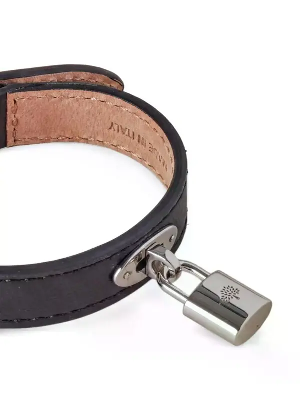 Mulberry Padlock Leather Bracelet