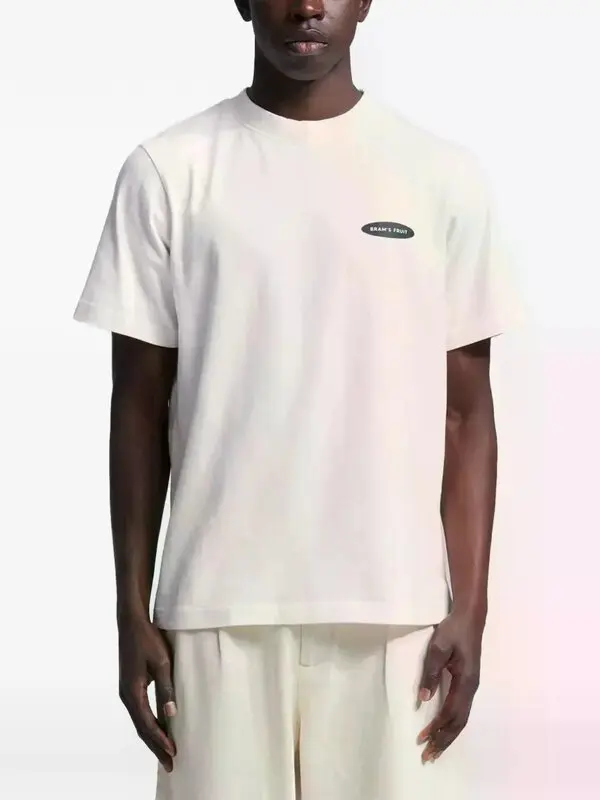 BRAM’S FRUIT Slogan-print Cotton T-shirt