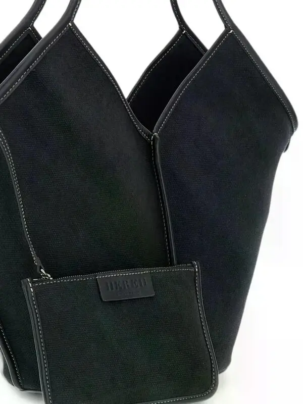 Hereu Calella Leather-trim Tote Bag