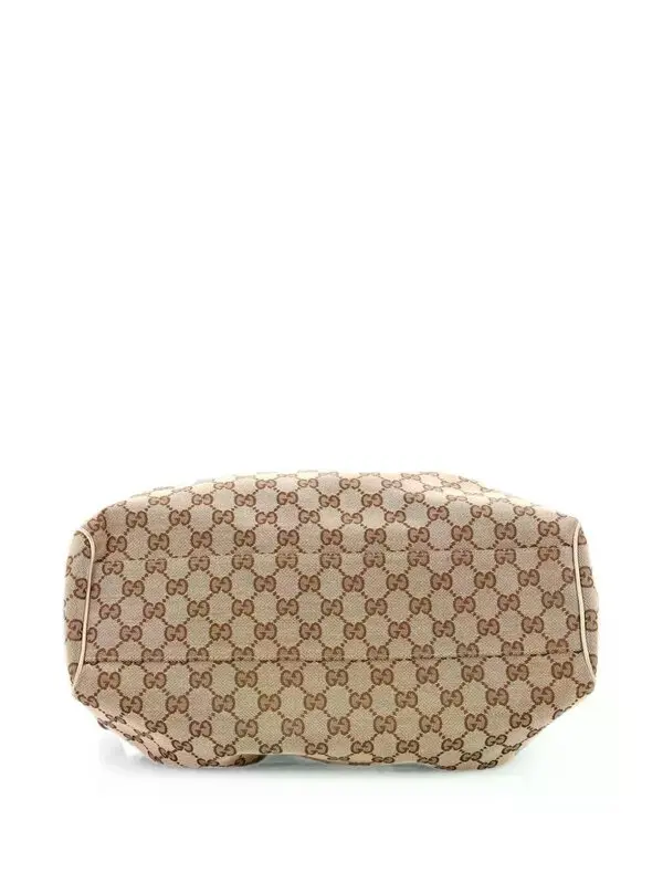 Gucci Sukey Gg Canvas With Leather Medium Tote Bag