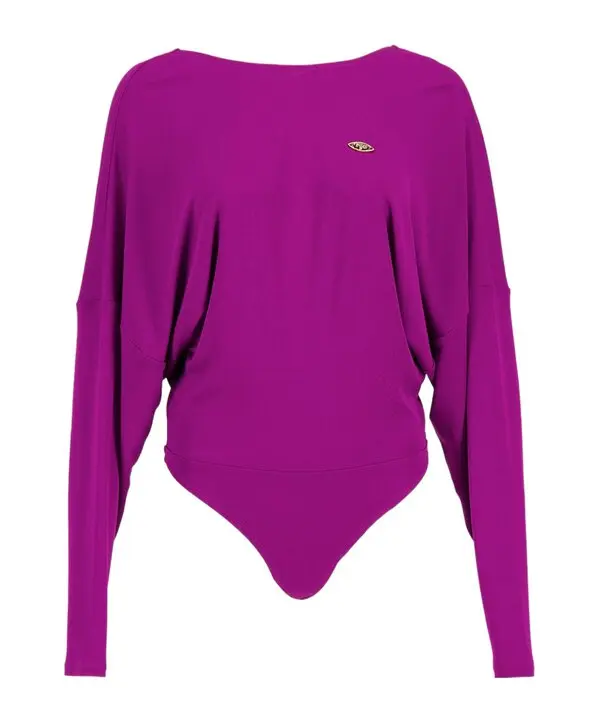 Emilio Pucci Long-sleeve Bodysuit - Purple