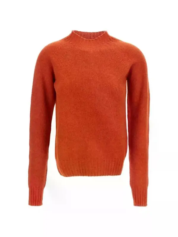 DRUMOHR Mock-neck Knitted Sweater - Orange