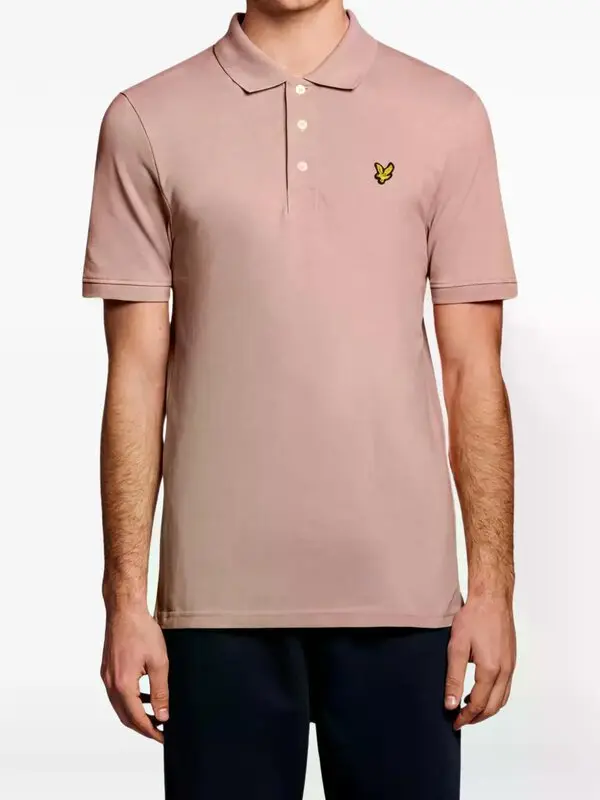 LYLE & SCOTT Logo-embroidered Polo Shirt