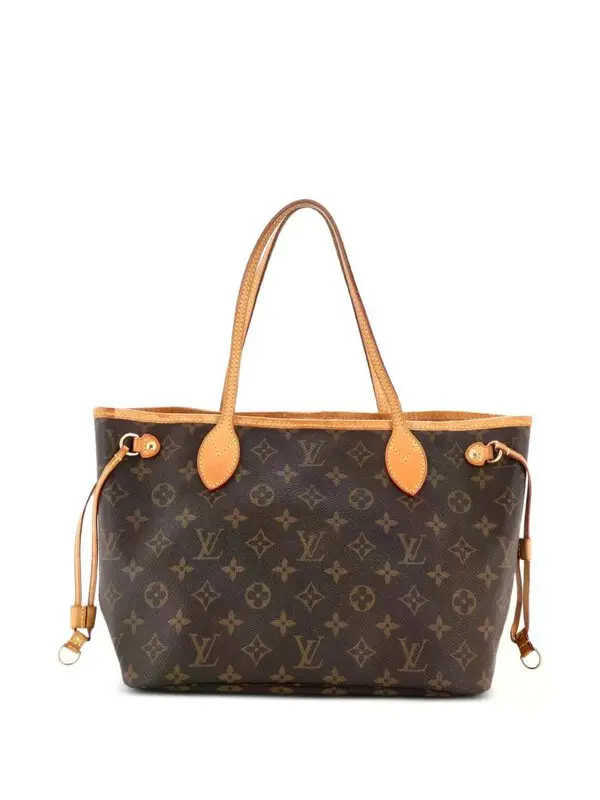 LOUIS VUITTON Monogram Canvas Tote Bag - Brown