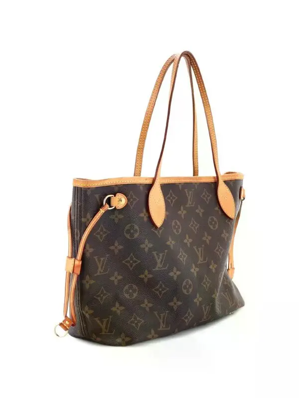 LOUIS VUITTON Monogram Canvas Tote Bag - Brown