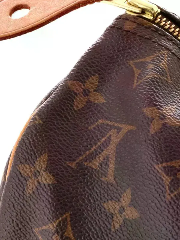 LOUIS VUITTON Speedy Monogram Canvas 30 Satchel Handheld Bag - Brown