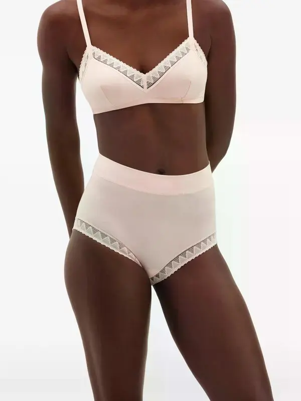 ERES Stillness Lace-trim Briefs - Pink