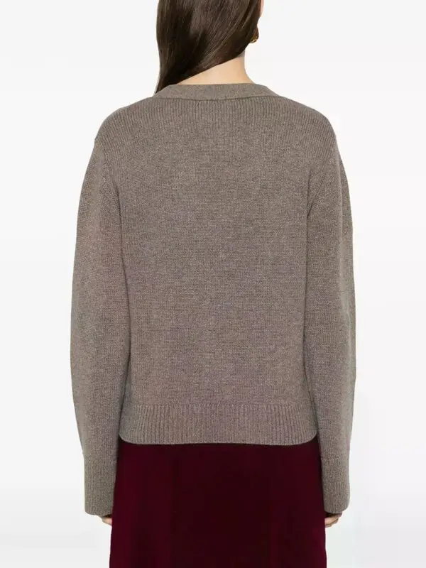 LISA YANG Danni V-neck Patch-pocket Cardigan