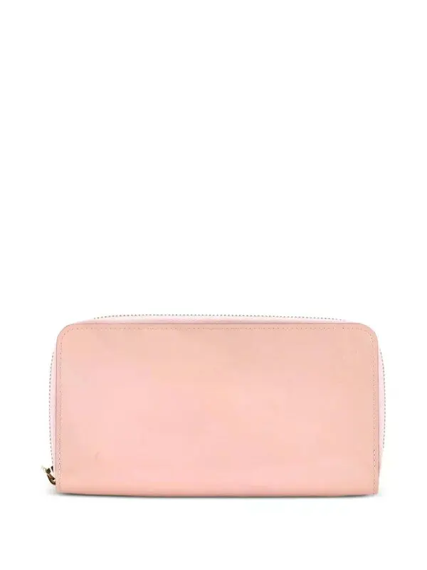 LOUIS VUITTON Zippy Wallet Monogram Vernis Small Wallets - Pink