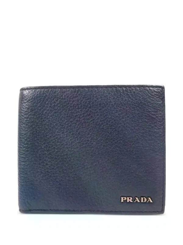 Prada Fold Leather Wallet