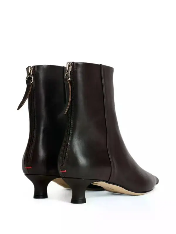 AeydĒ Zoe Pointed-toe Ankle Boots