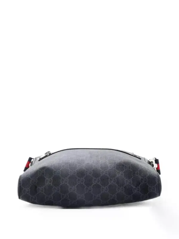 Gucci Gg Coated Canvas Messenger Bag