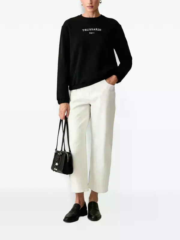 TRUSSARDI Logo-embroidered Sweatshirt