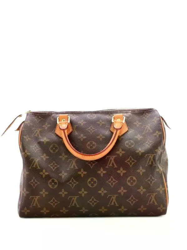 LOUIS VUITTON Speedy Monogram Canvas 30 Satchel