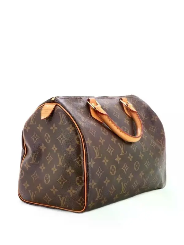 LOUIS VUITTON Speedy Monogram Canvas 30 Satchel