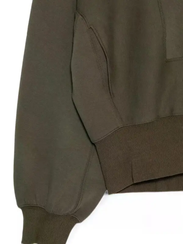 Patrizia Pepe Quarter-zip Scuba Sweatshirt