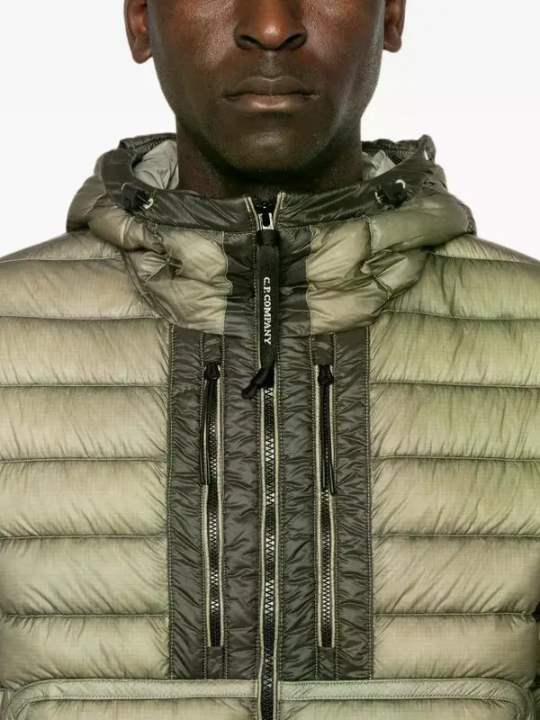 C.P. COMPANY Goggle-detail Quilted Jacket