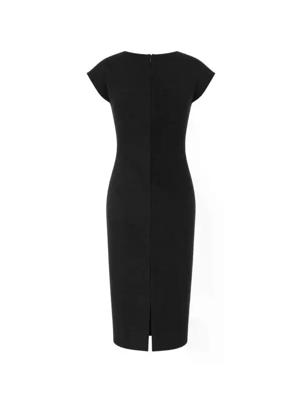 Giorgio Armani Cap-sleeve Midi Dress
