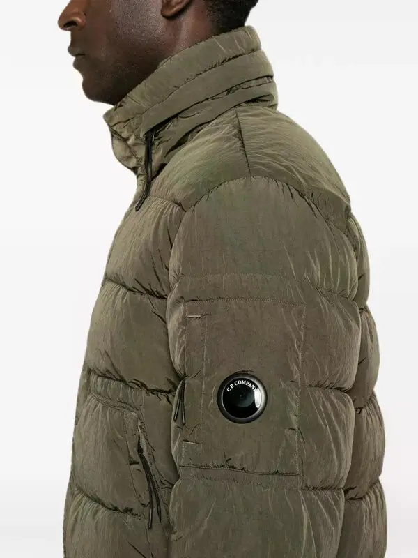 C.P. COMPANY Quilted Lens Detail Coat