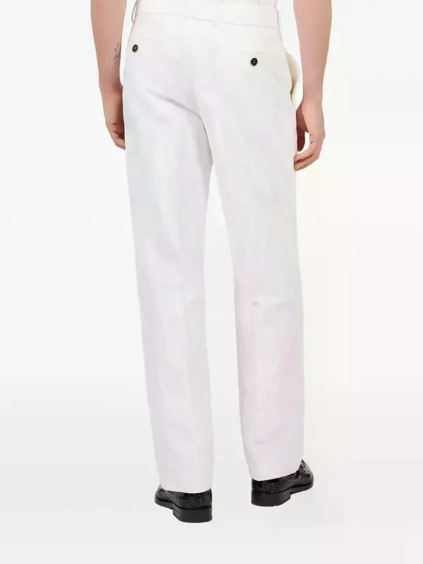 Roberto Cavalli Ray-print Trousers