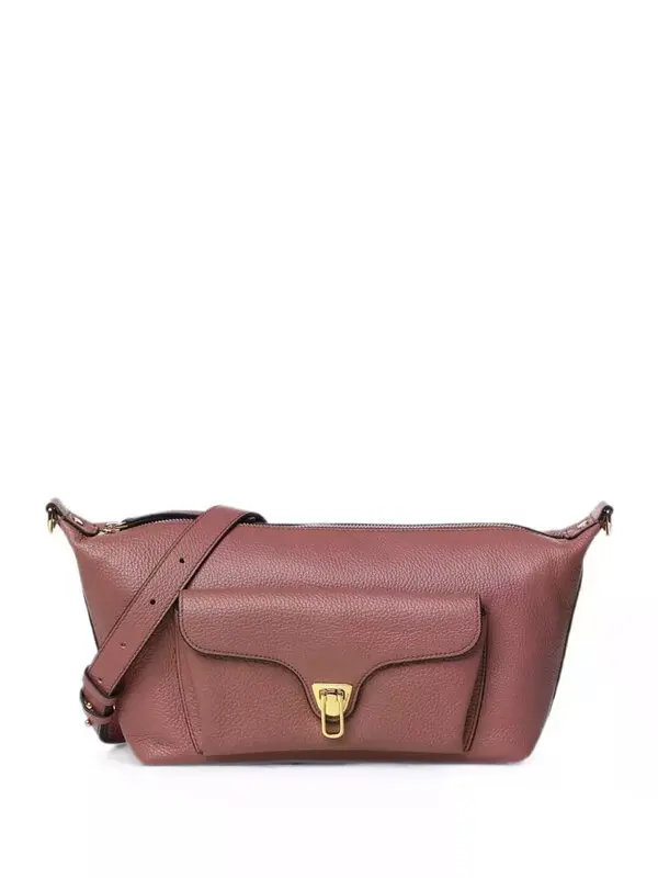 COCCINELLE Medium Beat Generation Grained Leather Shoulder Bag