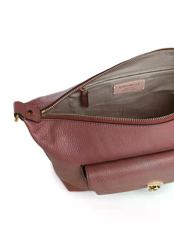 COCCINELLE Medium Beat Generation Grained Leather Shoulder Bag