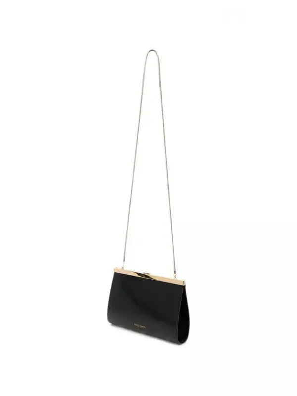 Alberta Ferretti Logo-engraved Clutch Bag