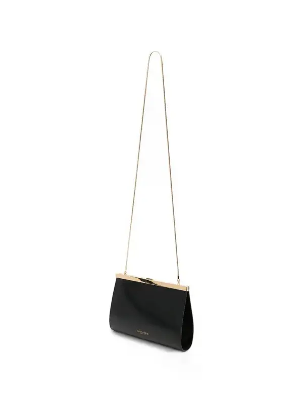 Alberta Ferretti Logo-engraved Clutch Bag