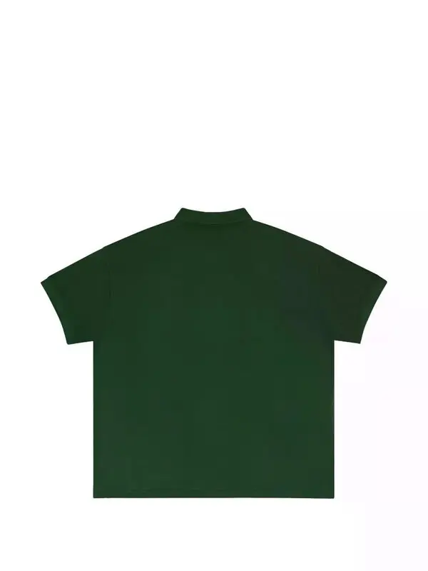 DENIM TEARS Peace Wreath Polo Shirt - Green
