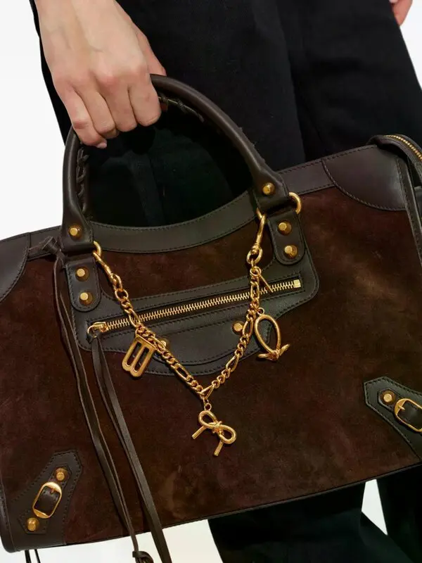 Balenciaga Charm Embellished Chain Bag Accessory