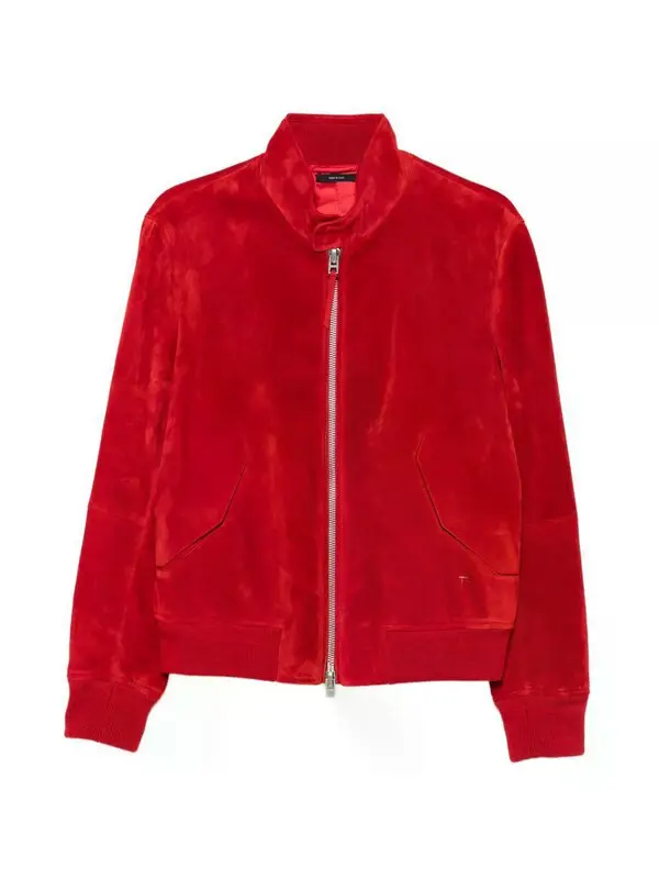 TOM FORD Suede Bomber Jacket