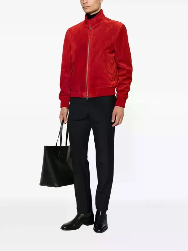 TOM FORD Suede Bomber Jacket